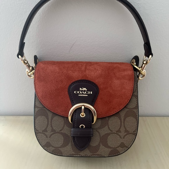 Coach | Bags | Coach Kleo 7 New With Tags Leather Suede Crossbody And ...